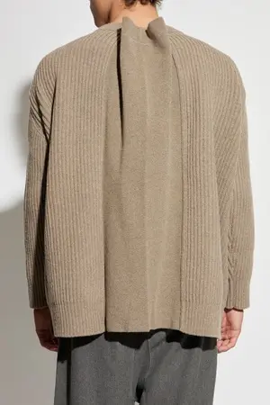 MAISON MARGIELA Wool Knit Sweater With Button Fastening