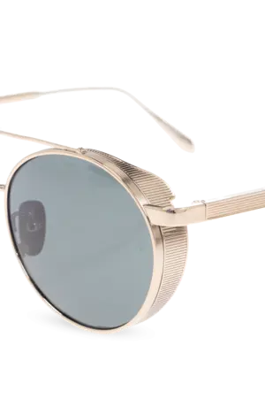 Linda Farrow Plated Titanium Sunglasses