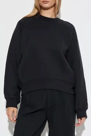 Victoria Beckham Crewneck Cotton Sweatshirt