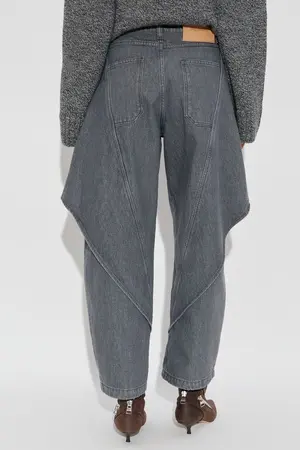 JW Anderson Boyfriend Fit Logo Jeans