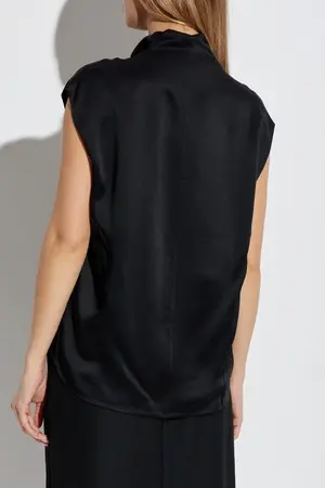 TOTEME Sleeveless High Neck Top