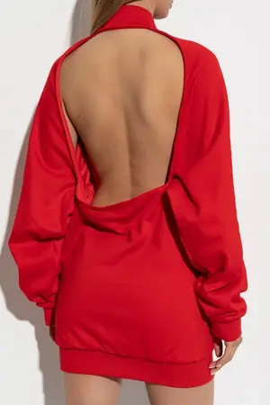 Balenciaga Backless Knit Dress