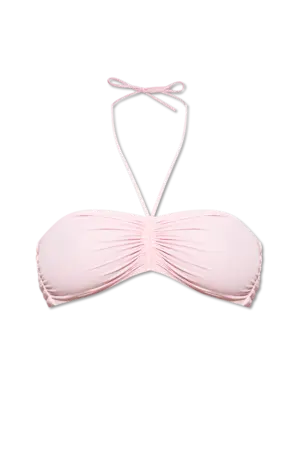 Dsquared2 Bandeau Bikini Top With Logo Detail - Pink