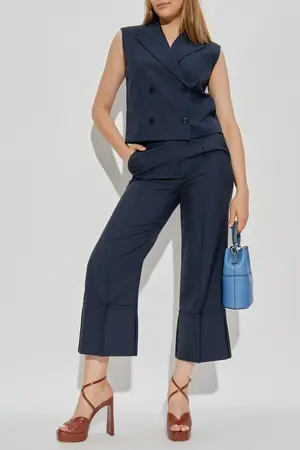 Theory Creased Culottes Trousers
