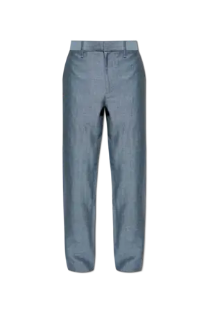 Rag & Bone Tapered Leg Trousers - Navy Blue