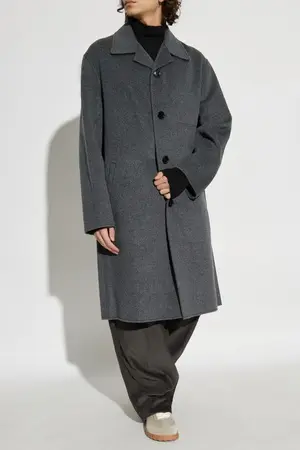 Ami Wool And Cashmere Coat
