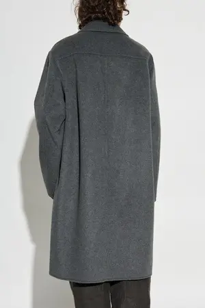 Ami Wool And Cashmere Coat