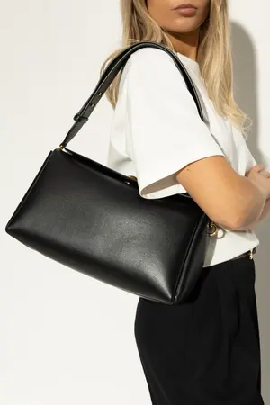 AMI Paris Shoulder Bag - Black