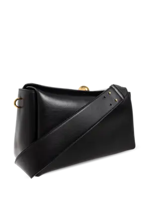 AMI Paris Shoulder Bag - Black