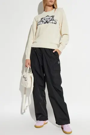 Kenzo Sweater With Embroidered Logo