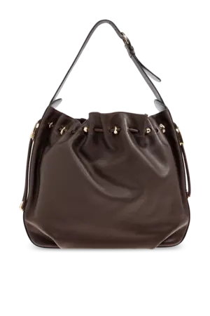 Zimmermann Halcyon Large Bucket Shoulder Bag - Brown