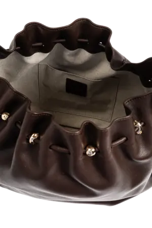 Zimmermann Halcyon Large Bucket Shoulder Bag - Brown