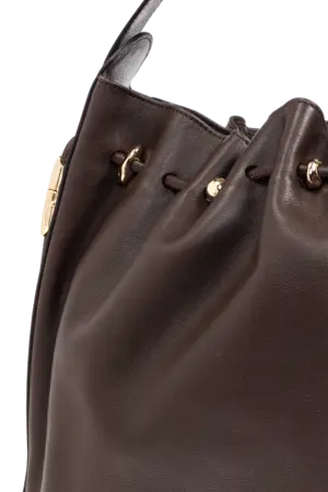 Zimmermann Halcyon Large Bucket Shoulder Bag - Brown