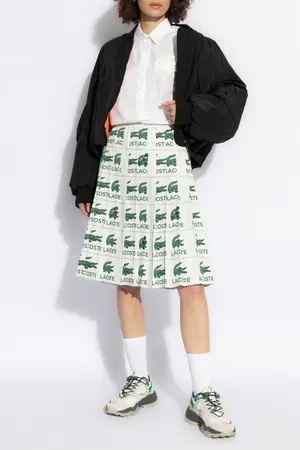 Lacoste X Lemarié Pleated Skirt