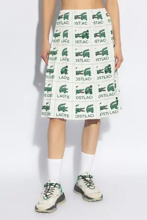 Lacoste X Lemarié Pleated Skirt