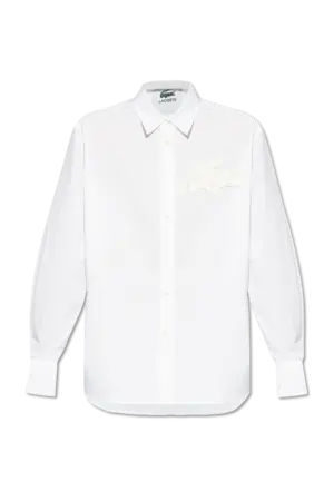 Lacoste X Lemarié Long-sleeve Cotton Shirt