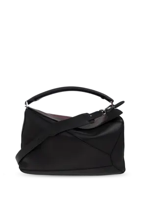 Loewe Puzzle Large Handbag - Black