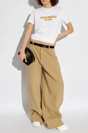 Dsquared2 Wide-leg Jersey Trousers