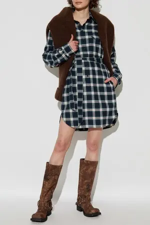 Dsquared2 Check Pattern Shirt Dress