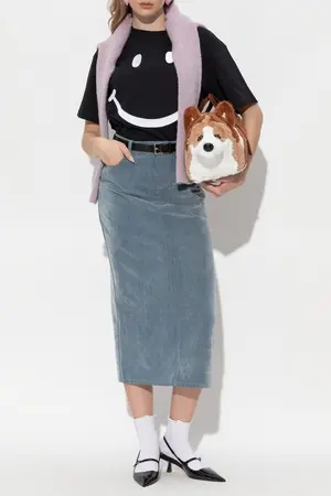 Moschino Denim Midi Skirt
