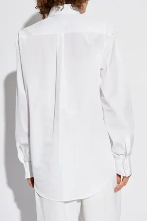 Dsquared2 Cotton Shirt With Concealed Placket