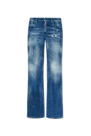 Dsquared2 Medium Waist Flare Jeans