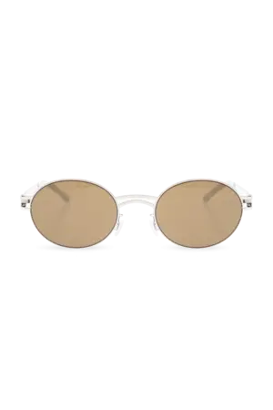 Mykita Oval Sunglasses With Metal Frame