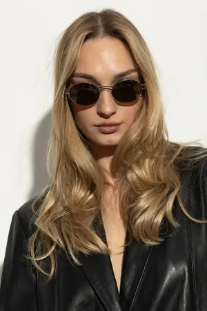 Mykita Oval Sunglasses With Metal Frame