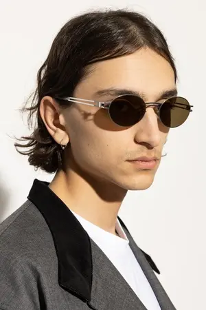 Mykita Oval Sunglasses With Metal Frame