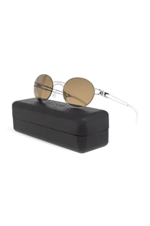 Mykita Oval Sunglasses With Metal Frame