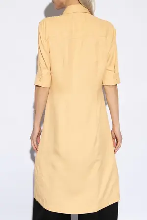 JIL SANDER Relaxed-fit Dress With Short Sleeves