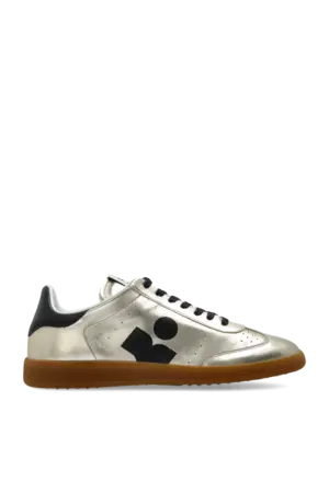 Isabel Marant Metallic Leather Sneakers