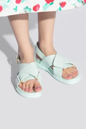 Marni Fussbett Sandals - Light Blue