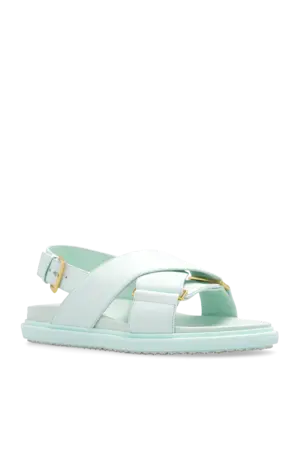 Marni Fussbett Sandals - Light Blue
