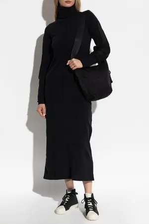 Y3 Turtleneck Midi Dress