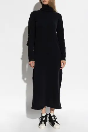 Y3 Turtleneck Midi Dress