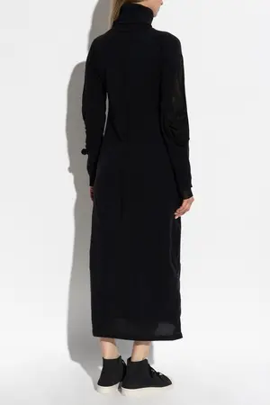 Y3 Turtleneck Midi Dress