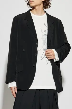 Yohji Yamamoto Blazer With Pockets