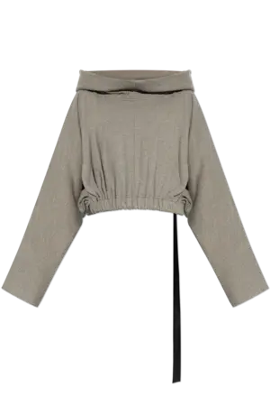 Rick Owens Cropped Hoodie