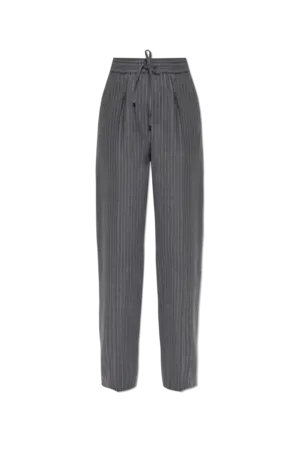 Isabel Marant Liska Pinstriped Wool Trousers