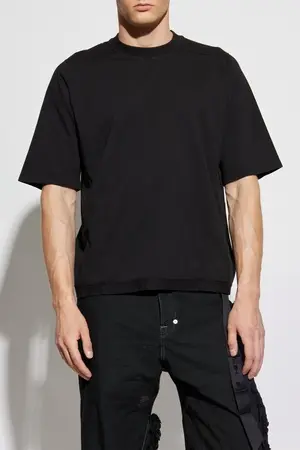 Rick Owens T-shirt With 'level T' Logo