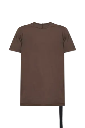 Rick Owens T-shirt With 'level T' Logo - Brown