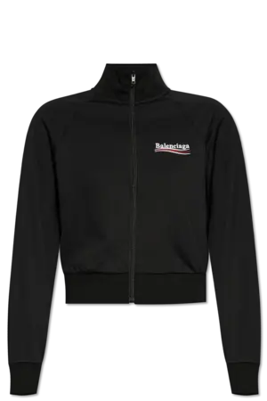 Balenciaga Full Zip Sweatshirts Hoodies For Women