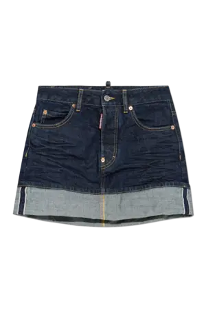 Dsquared2 Short Denim Skirt