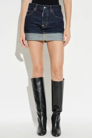 Dsquared2 Short Denim Skirt