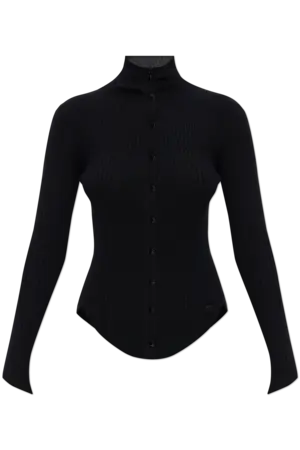 COURREGES Stand-collar Cardigan