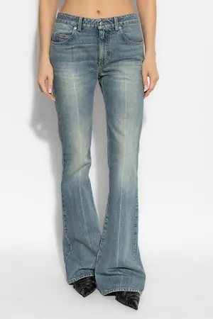Alexander McQueen Jeans With Slightly Flared Legs