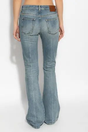 Alexander McQueen Jeans With Slightly Flared Legs