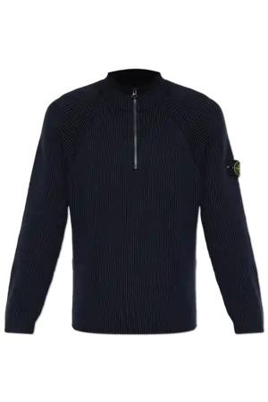 Stone Island Zip Up Sweaters For Men
