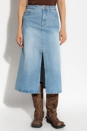 A.p.c. Denim Midi Skirt